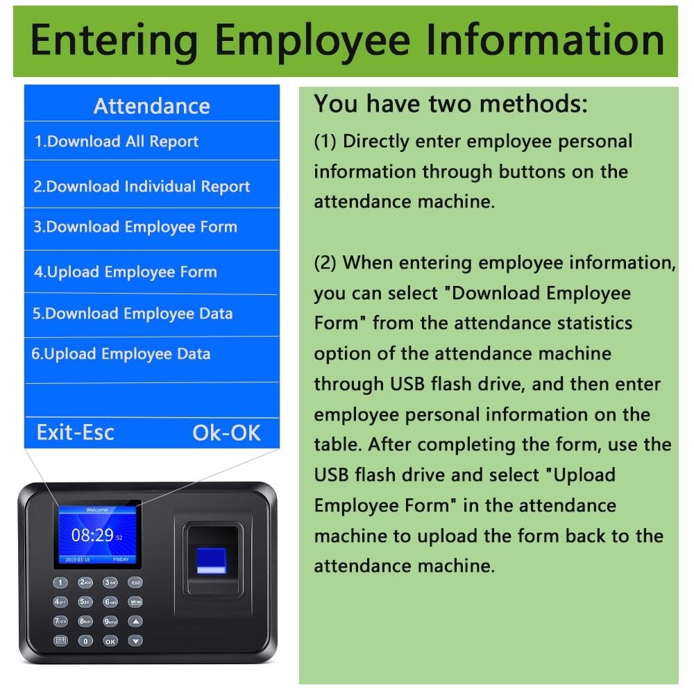 Jual Absence Machines mesin absensi Fingerprint Bahasa Indonesia Mesin ...