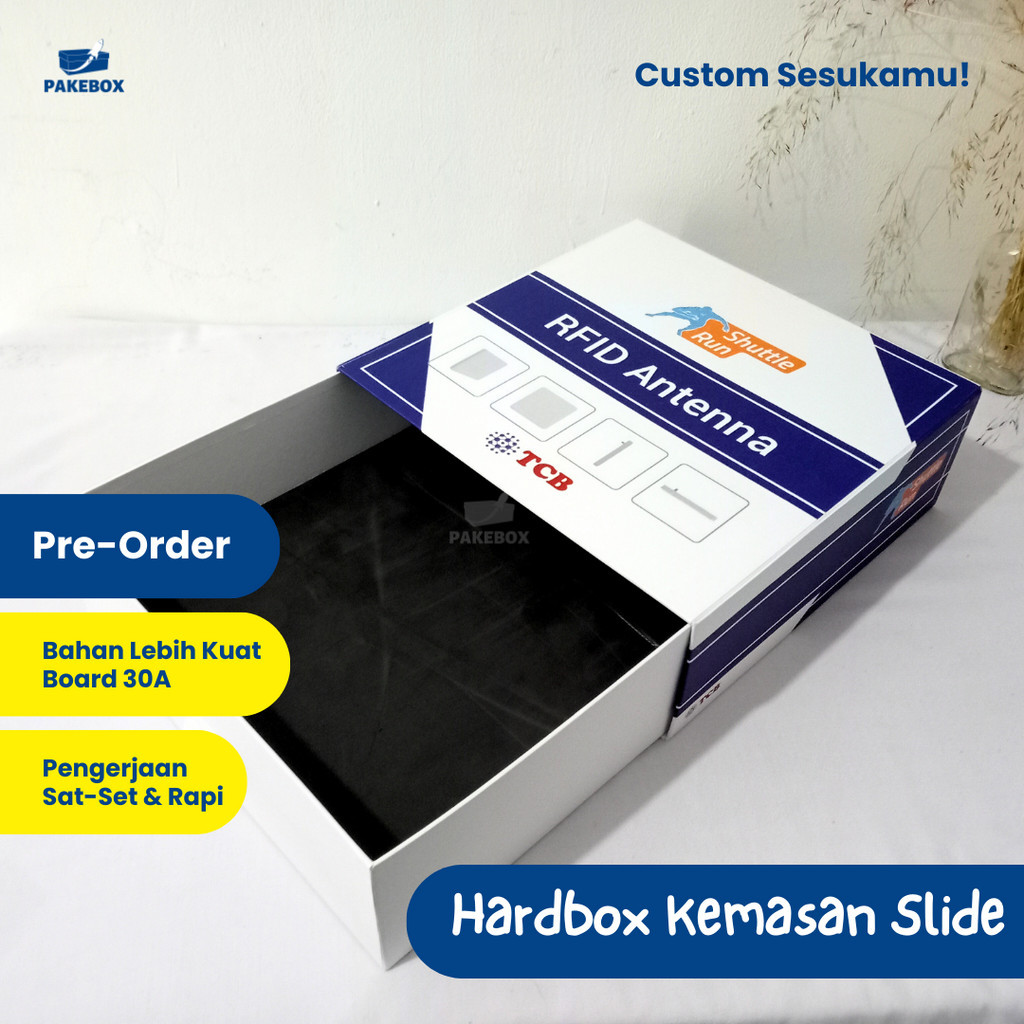 Jual 𝐏𝐀𝐊𝐄𝐁𝐎𝐗 Hardbox Slide Custom Packaging - Kotak Kado Unik - Gift ...