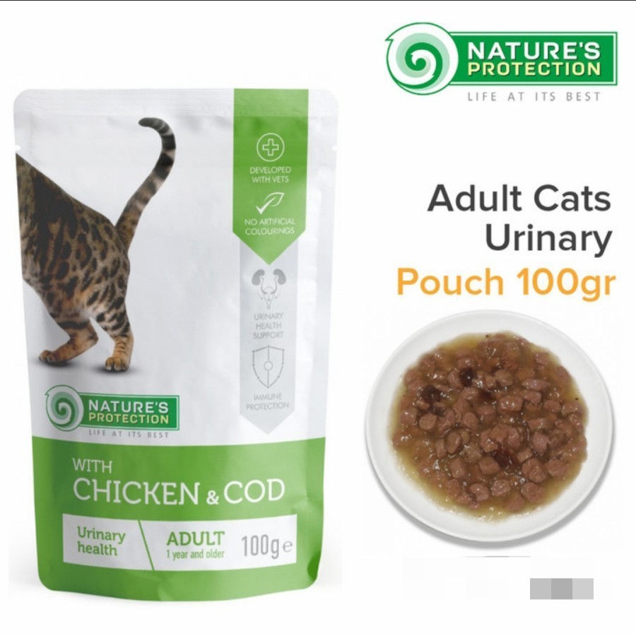 Jual catfood urinary nature's protection pouch | Shopee Indonesia