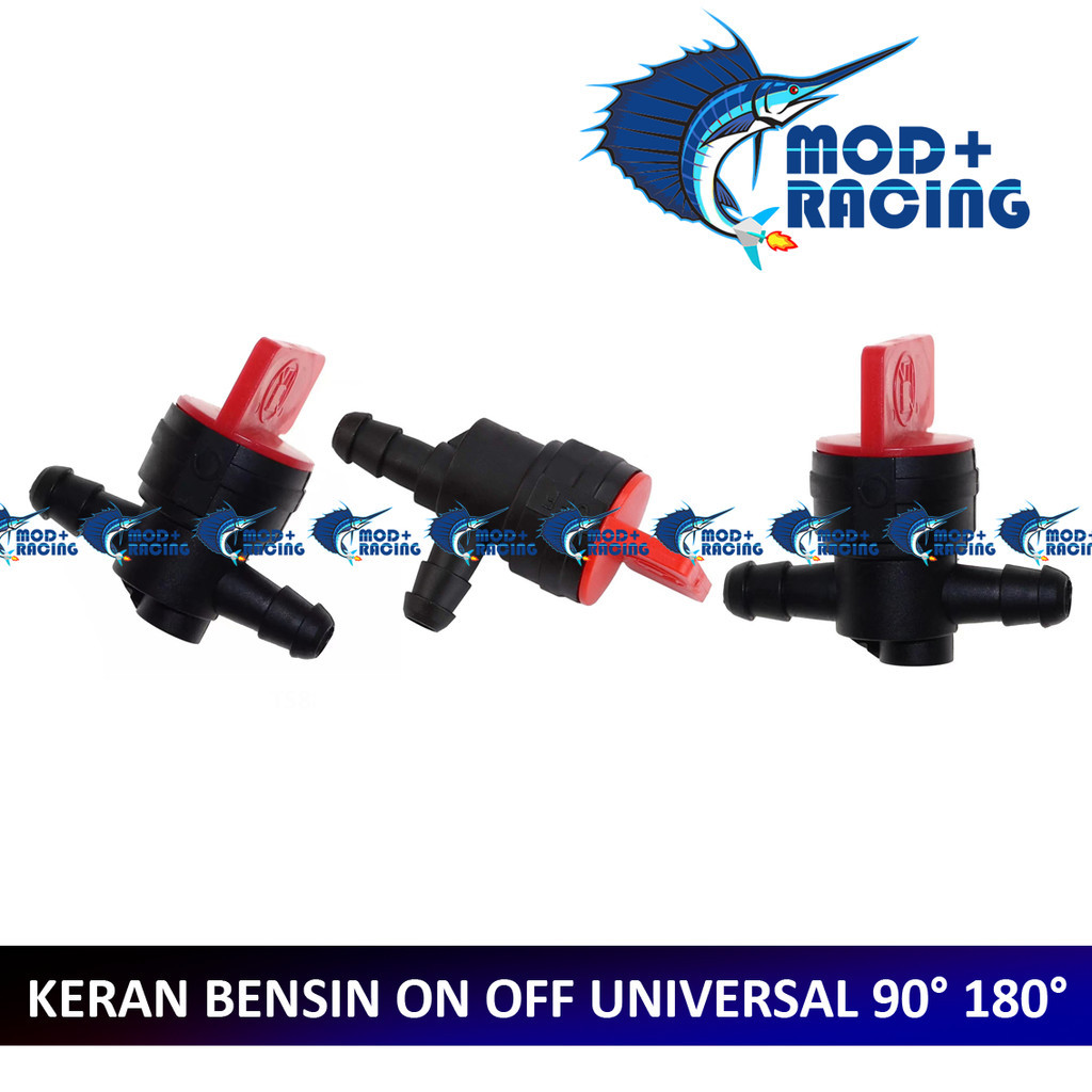 Jual DISKON KERAN KRAN BENSIN 90° 180° DERAJAT ON OFF UNIVERSAL ALUMINIUM ALUMINUM BESI PLASTIK ...