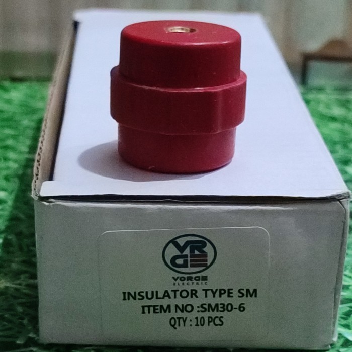 Jual READY Isolator Type SM 30-6 Merah Gaitor Panel sm30-6 dudukan busbar | Shopee Indonesia