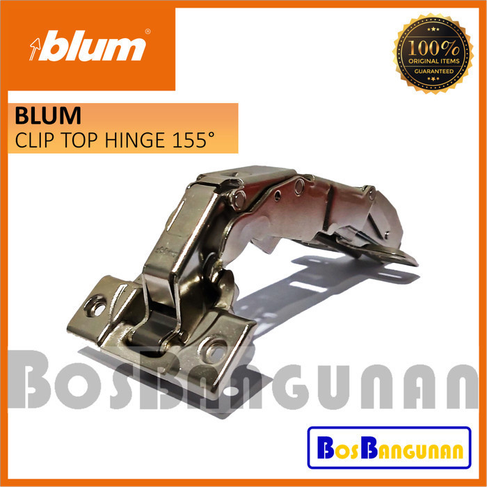 Jual Engsel Blum Clip Top Hinge Top 155 / Engsel Lemari / Engsel Robot ...