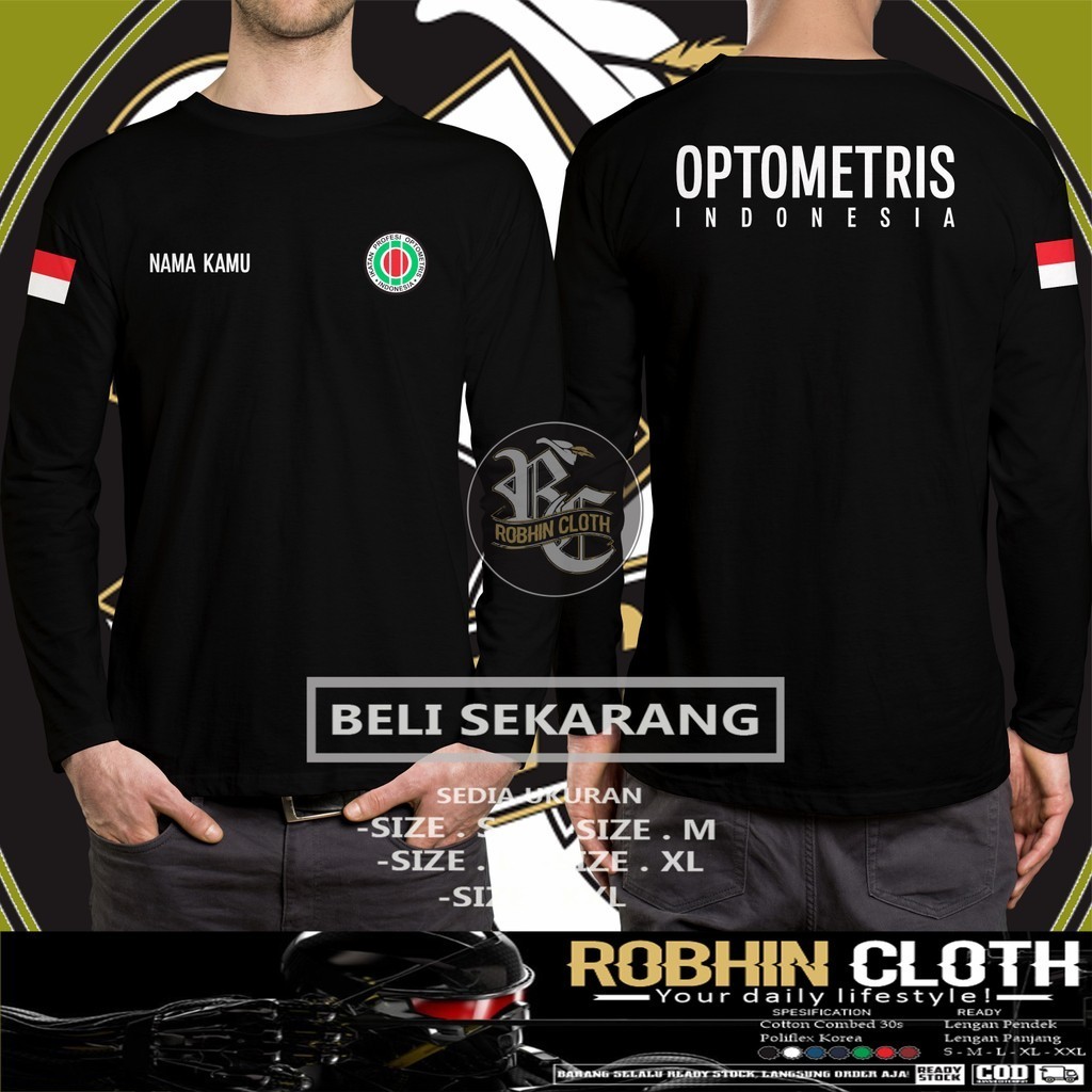 Jual Kaos Baju IROPIN Ikatan Profesi Optometris Indonesia Gratis Nama ...