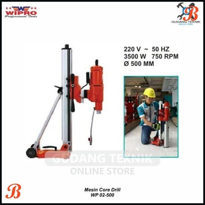 Jual | TSS | MESIN CORE DRILL 20 INCH WP02-500 MESIN BOR CORING BETON ...