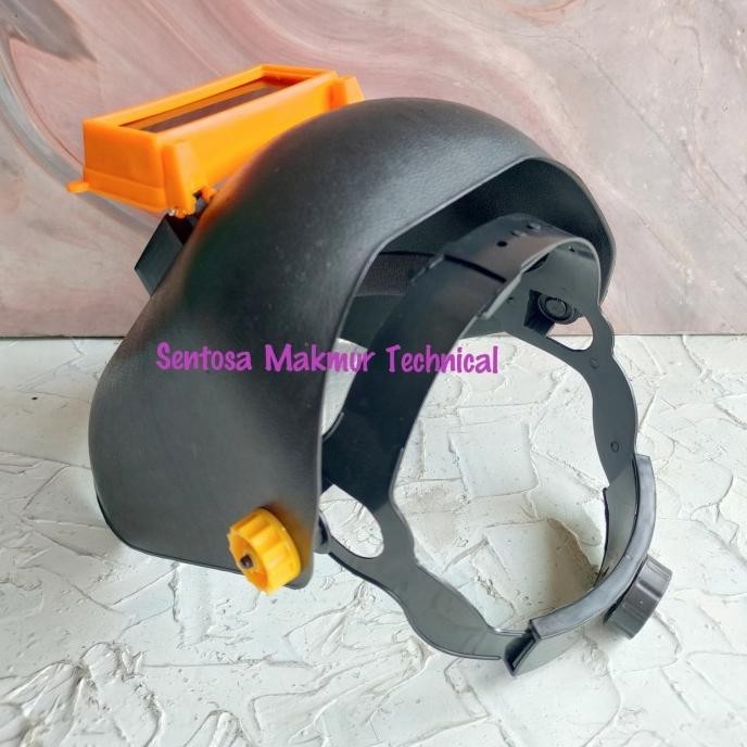 Jual Terjangkau - Welding Helmet Helm Kedok Las Head Shield Model Putar ...