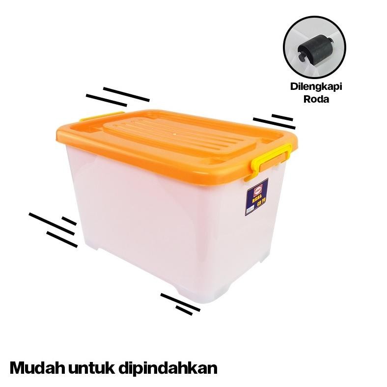 Jual TRH SHINPO Kontainer Plastik Dengan Roda Real Container Box Kotak ...