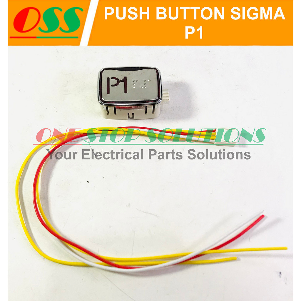 Jual PUSH BUTTON SIGMA PB-50 ELEVATOR PUSH BUTTON LIFT SIGMA P1 ...