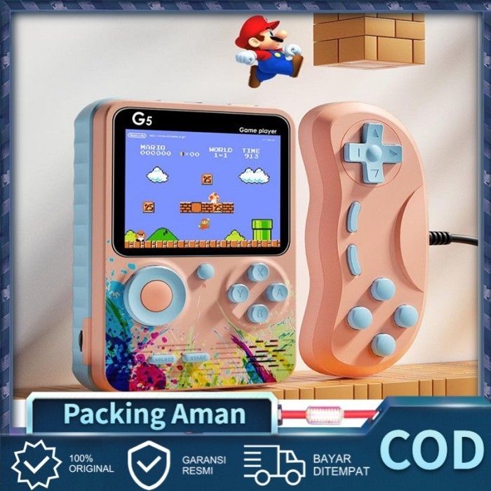 Jual Gameboy G5 500 In 1 Games Ni Portabel Suprime Red Series Console ...