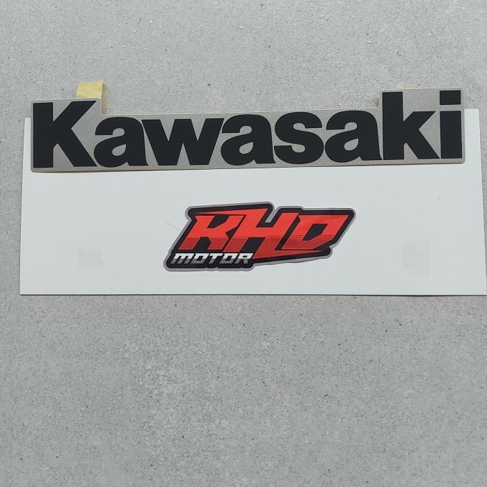 Jual STIKER TANGKI KAWASAKI NINJA ZX KRR SILVER | Shopee Indonesia