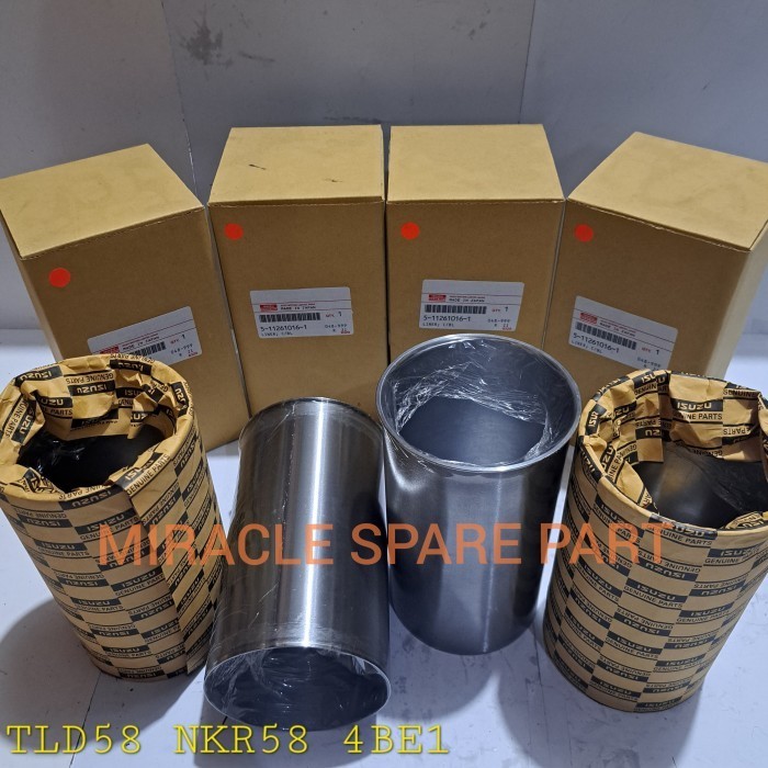 Jual Liner Only Boring Only Isuzu ELF NKR58 Bison TLD58 4BE1 (SET ...