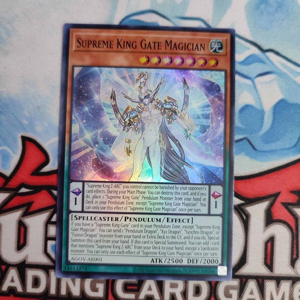 Jual yugioh AE supreme king gate magician AGOV-AE001 SR original ...