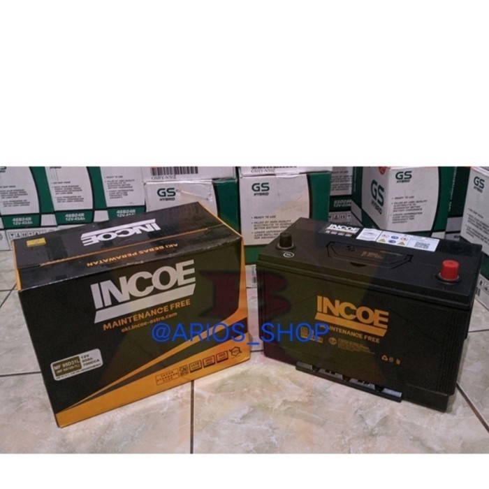 Jual New Aki Mobil Mitsubishi Pajero Sport Nx120-7L 95D31L Incoe Mf Astra 80Ah Kode Cu056 ...