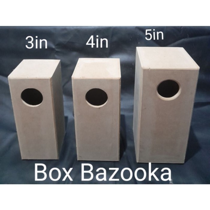 Jual Box BAZOOKA 5in Bahan MDF HALUS PADAT RAPAT | Shopee Indonesia