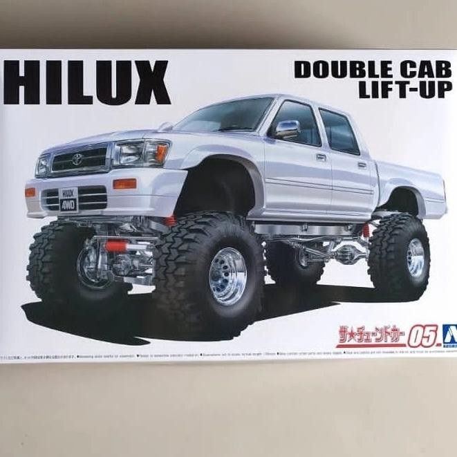 Jual Aoshima 1/24 Hilux LN107 Double Cab Lift-Up '94 | Shopee Indonesia