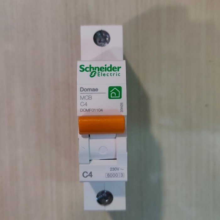 Jual MCB 4A 1P Domae Schneider Tipe Baru | Shopee Indonesia