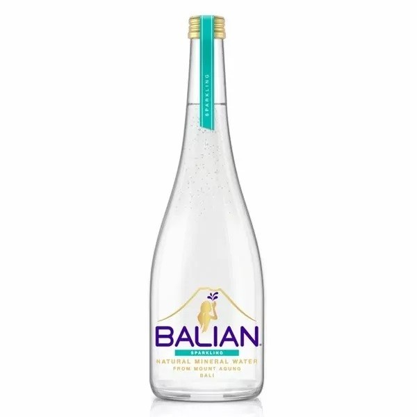 Jual BALIAN SPARKLING NATURAL MINERAL WATER GLASS 750ML | Shopee Indonesia