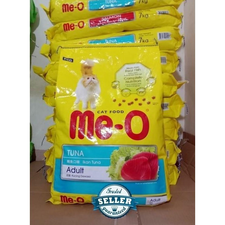 Jual Makanan Kucing Meo Me-O Adult 7 Kg Cat Food Tuna Salmon Chicken ...