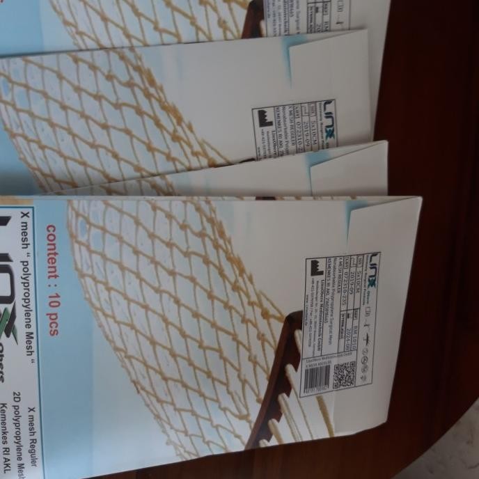 Jual Hernia Mesh / Benang Operasi Polypropylene Mesh 5 X 10 Cm ( 10 Pcs ...