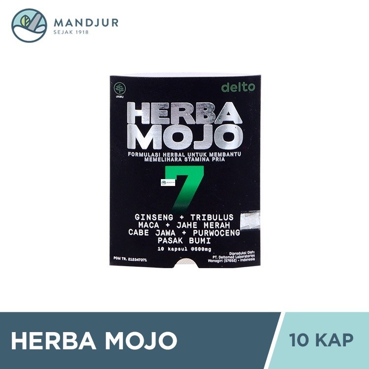 Jual Herba mojo 10 Kaplet - Memelihara Stamina Pria | Shopee Indonesia
