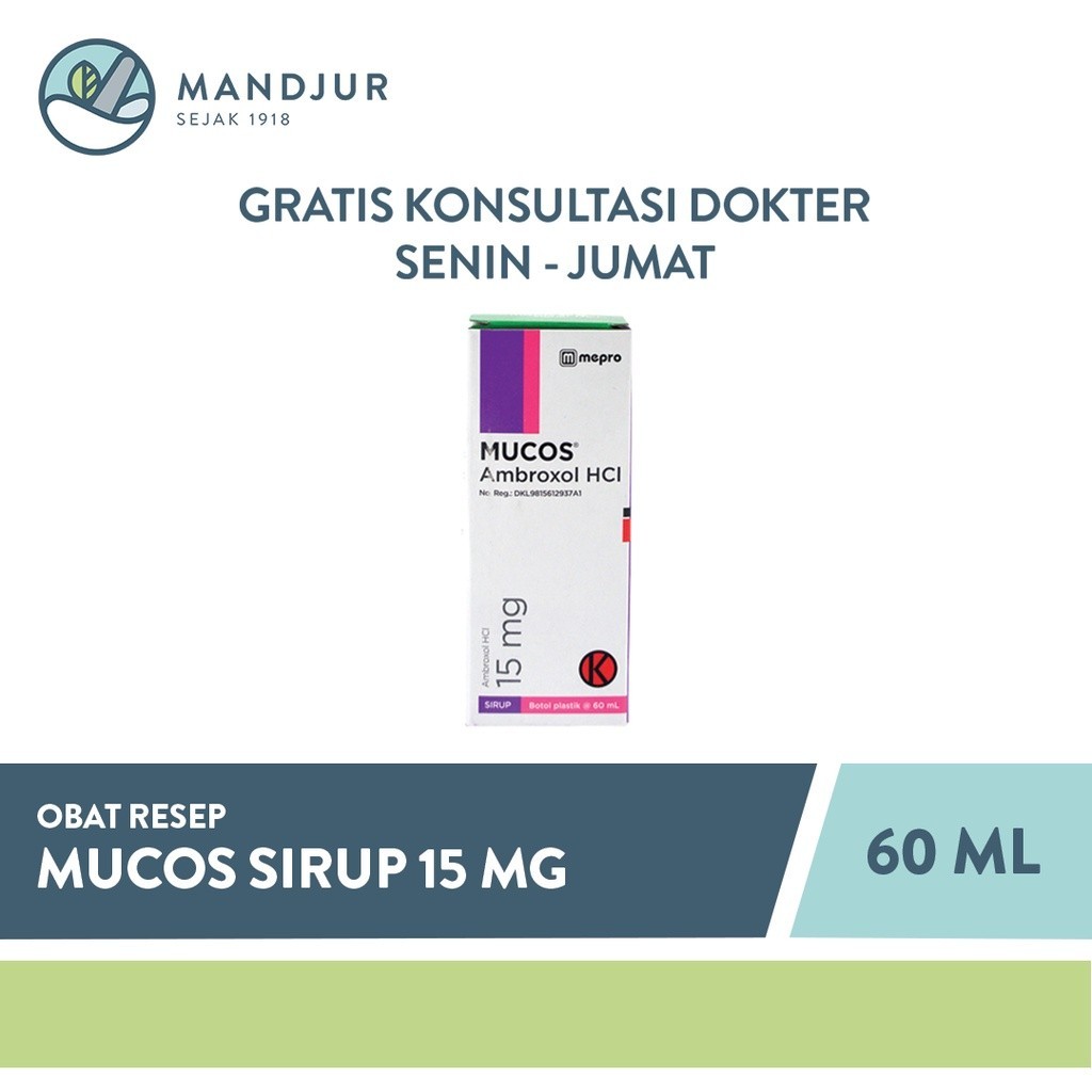 Jual Mucos Sirup 60 ml | Shopee Indonesia