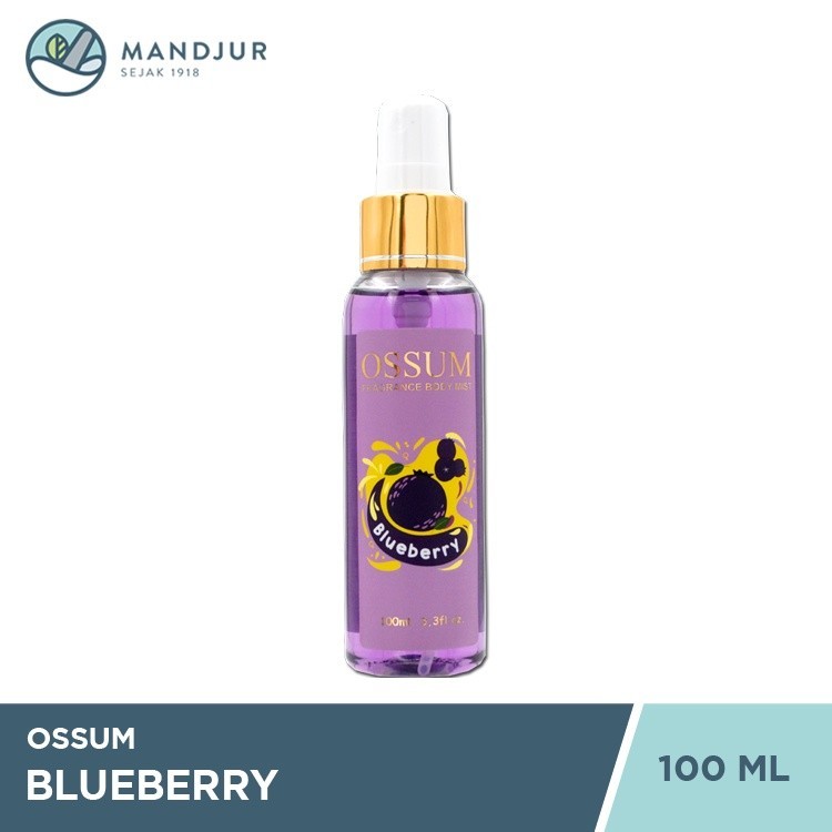 Jual Ossum Fragrance Body Mist Blueberry | Shopee Indonesia