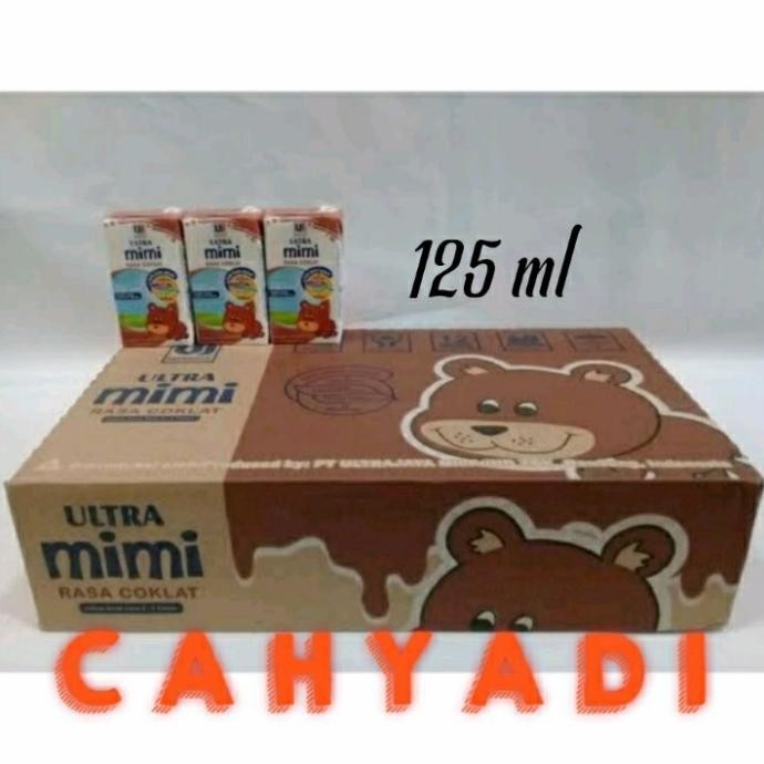 Jual Susu UHT Ultra Milk Mimi Coklat 125 ml ( 40 Pcs / Dus ) | Shopee Indonesia