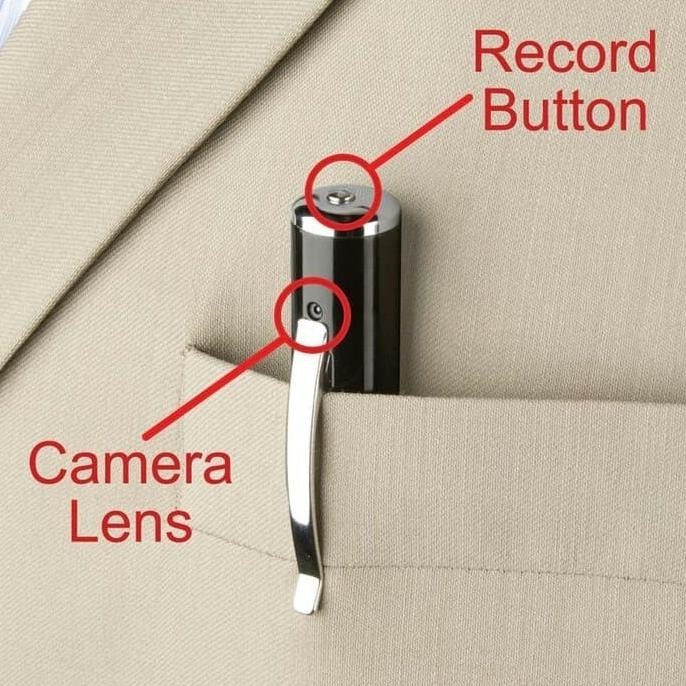 Jual Mini Spy Pen Hd Video Hidden Camera (Pulpen Dengan Kamera Perekam ...