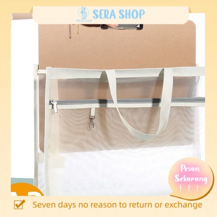 Jual zipper bag document bag map organizer dokumen map tempat berkas ...