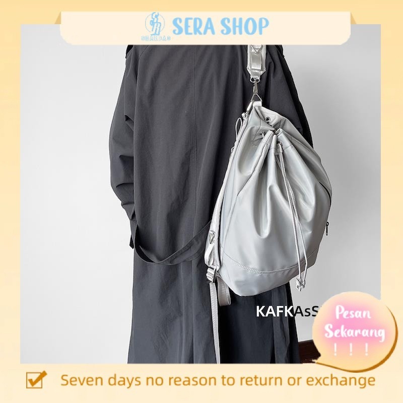 Jual ransel unik backpack serut nylon bag tas ransel seruttas tas ...