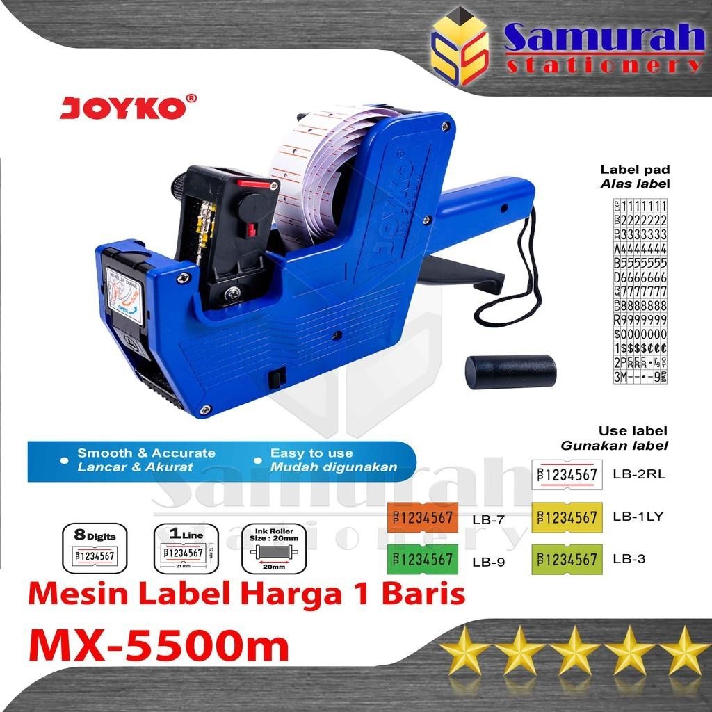 Jual Alat Label Harga Joyko Mx-5500M 1 Baris / Tag Price Labeller 1 ...