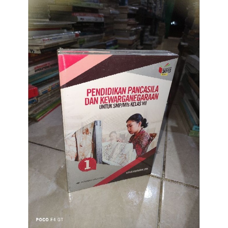 Jual BUKU PPKN 1 PENDIDIKAN PANCASILA DAN KEWARGANEGARAAN 1 UNTUK SMP MTS KLS 7 | Shopee Indonesia