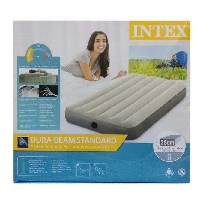 Jual Kasur angin intex DURA BEAM twin 64101 | Shopee Indonesia
