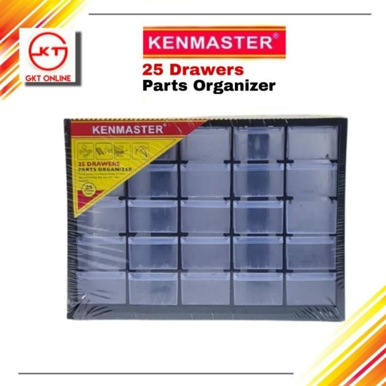 Jual Kenmaster Rak Komponen 25 Laci / Rak Susun / Rak Drawer Kenmaster ...