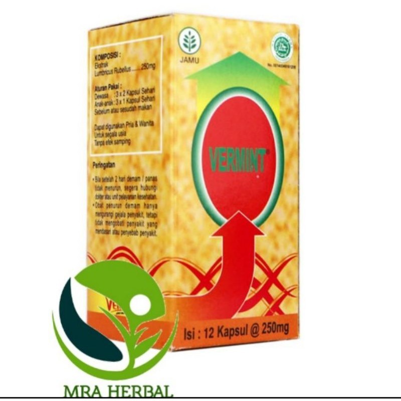 Jual kapsul cacing tanah obat demam tipus original | Shopee Indonesia