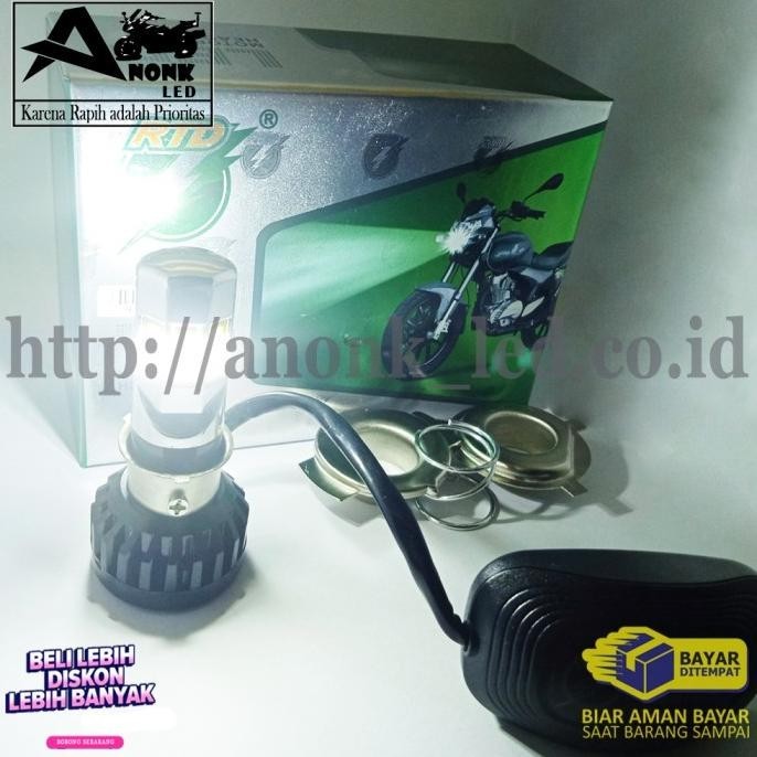 Jual Lampu Led Utama Motor Beat RTD 6sisi / Lampu Depan Motor 6sisi ...