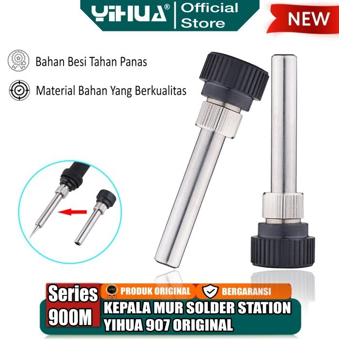 Jual Kepala Mur Solder Station Yihua 907 Selongsong Solder Iron Heater ...