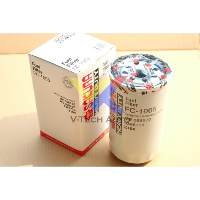 Jual FUEL FILTER SOLAR FUSO GANJO ME131989 ME056280 FC-1005 FC1005 ...