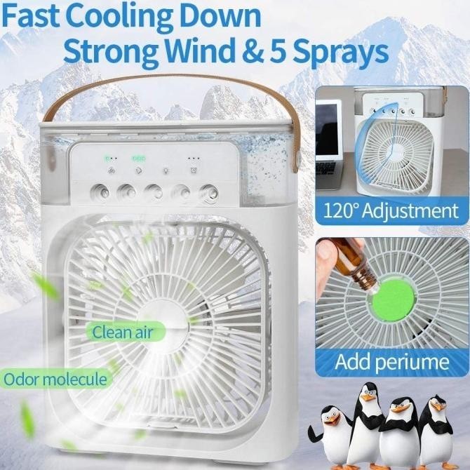 Jual kipas AC mini portable V3 plus kipas angin 600ML | Shopee Indonesia