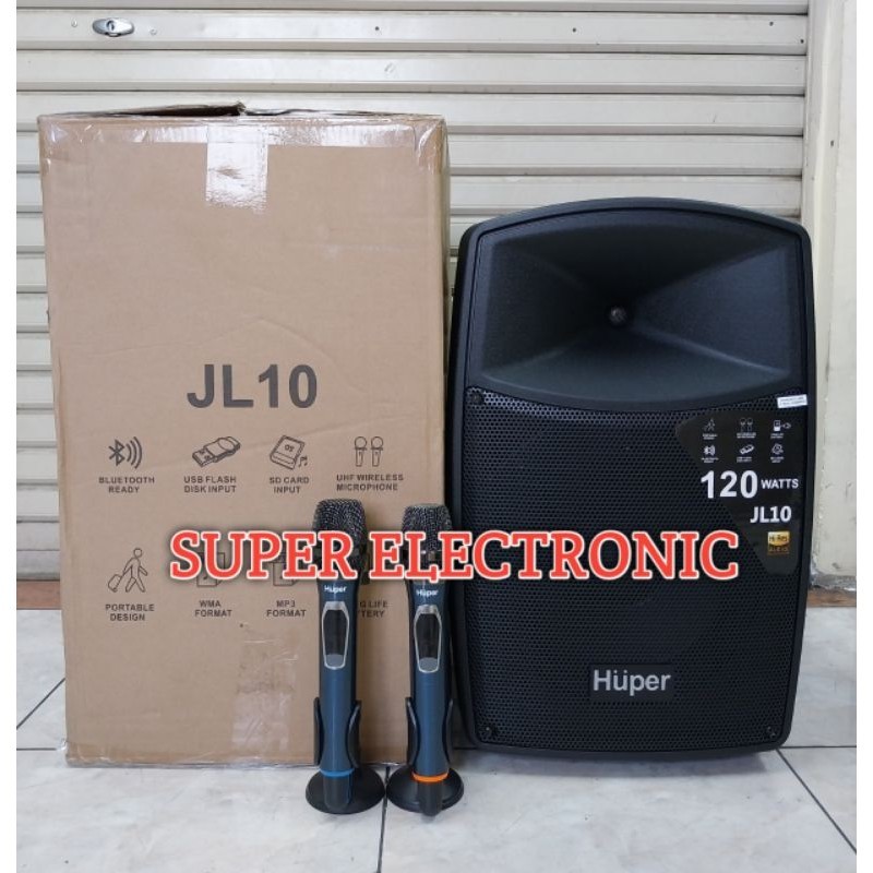 Jual Speaker Huper Portable Jl10 Original Speaker 10Inch Garansi Resmi ...