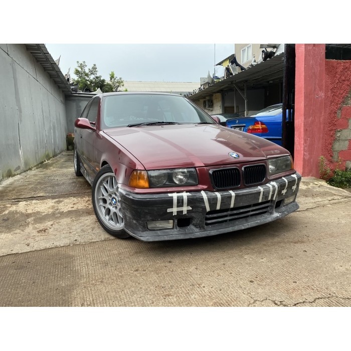 Jual BMW E36 MTECH FRONT BUMPER WITH LIST, US GRILL,LIPS | Shopee Indonesia