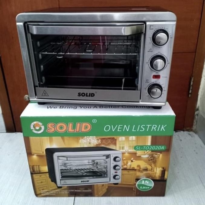 Jual Solid Oven Listrik To-2020A 18 Liter / Oven Listrik 18L ...