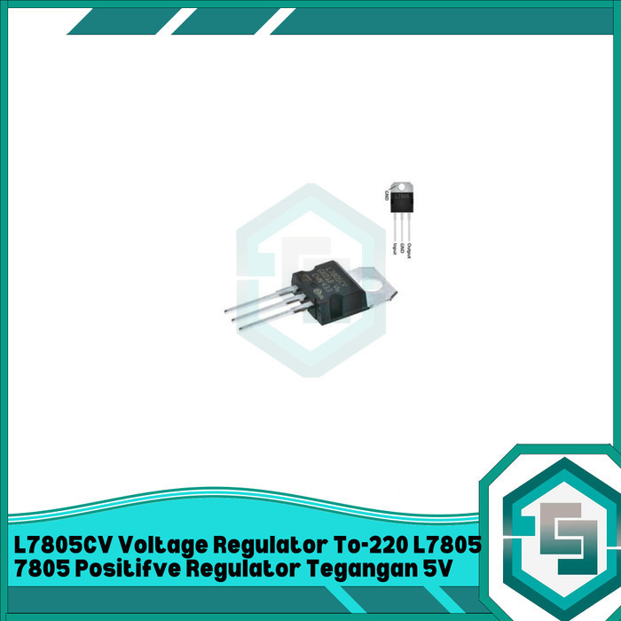 Jual L7805CV VOLTAGE REGULATOR TO-220 L7805 7805 POSITIFVE REGULATOR 5V | Shopee Indonesia
