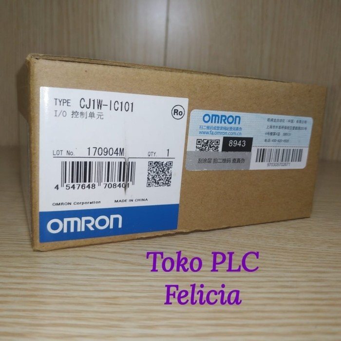 Jual HARGA DISC - Omron PLC Expand CJ/NJ-series CJ1W-IC101 | Shopee ...