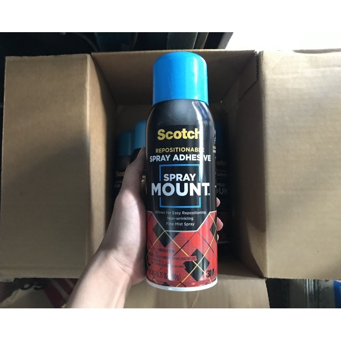 Jual Lem Semprot 3M Scotch Spray Mount Repositionable Adhesive | Shopee ...