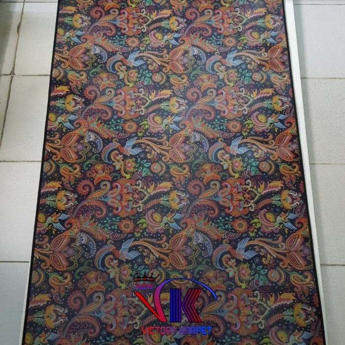 Jual Tikar Lantai / Karpet Pantai Motif Batik Ukuran 120Cm X 200Cm ...