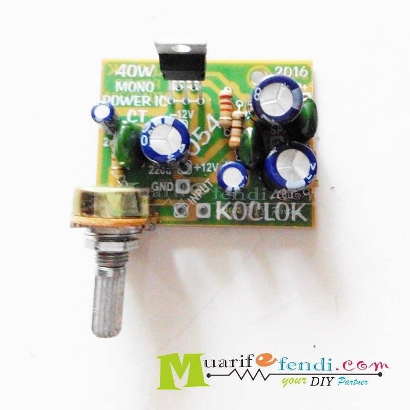 Jual KIT Amplifier Mono 40Watt IC TDA2030A 2030A Power Mobil BTL CT ...
