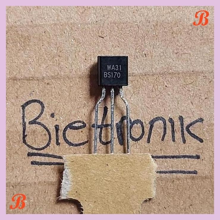 Jual | BTR | MOSFET BS170 BS170-D26Z N-CHANNEL T-92 ORIGINAL ON SEMICONDUCTOR | Shopee Indonesia