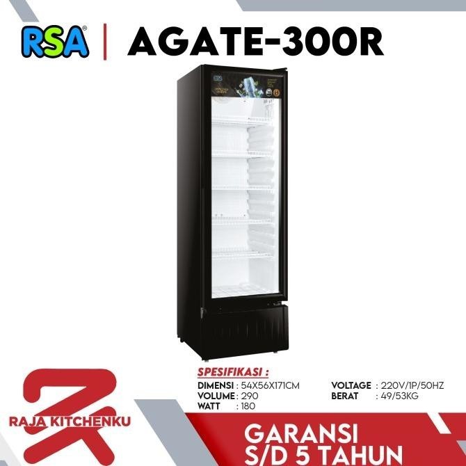 Jual Showcase Rsa Agate 300R / Agate 300 R Display Chiller Cooler 282 ...