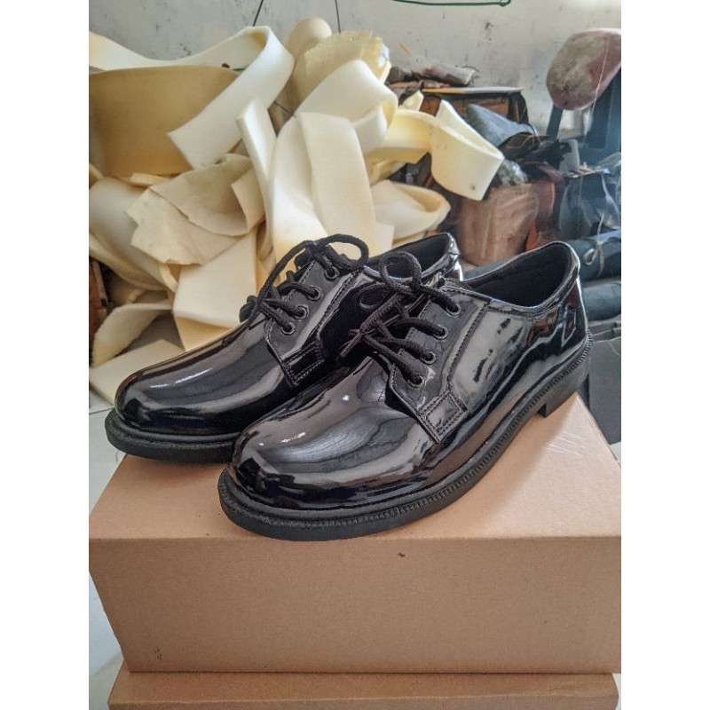 Jual Sepatu PDH Glossy Sepatu Kantor Sepatu Formal Sepatu TNI AD Sepatu ...
