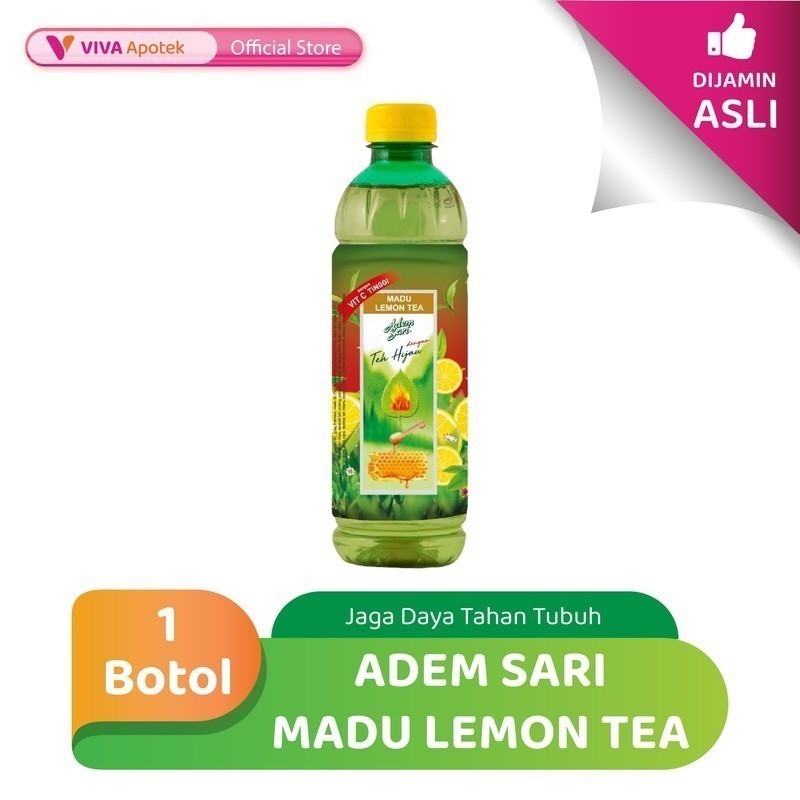 Jual Adem Sari Madu Lemon Tea (1 Botol) | Shopee Indonesia